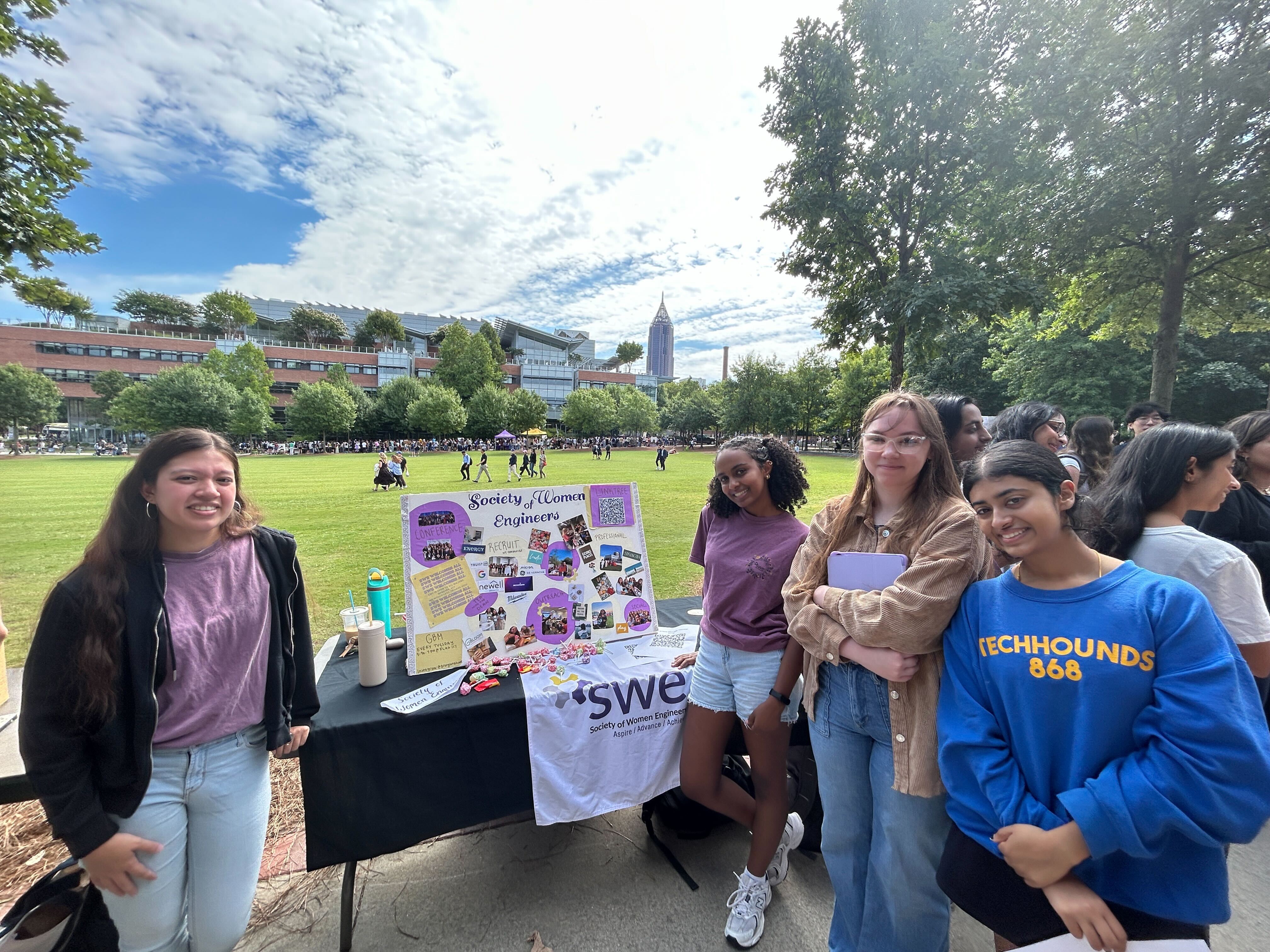 SWE Tabling Event – Georgia Tech Society of Women Engineers